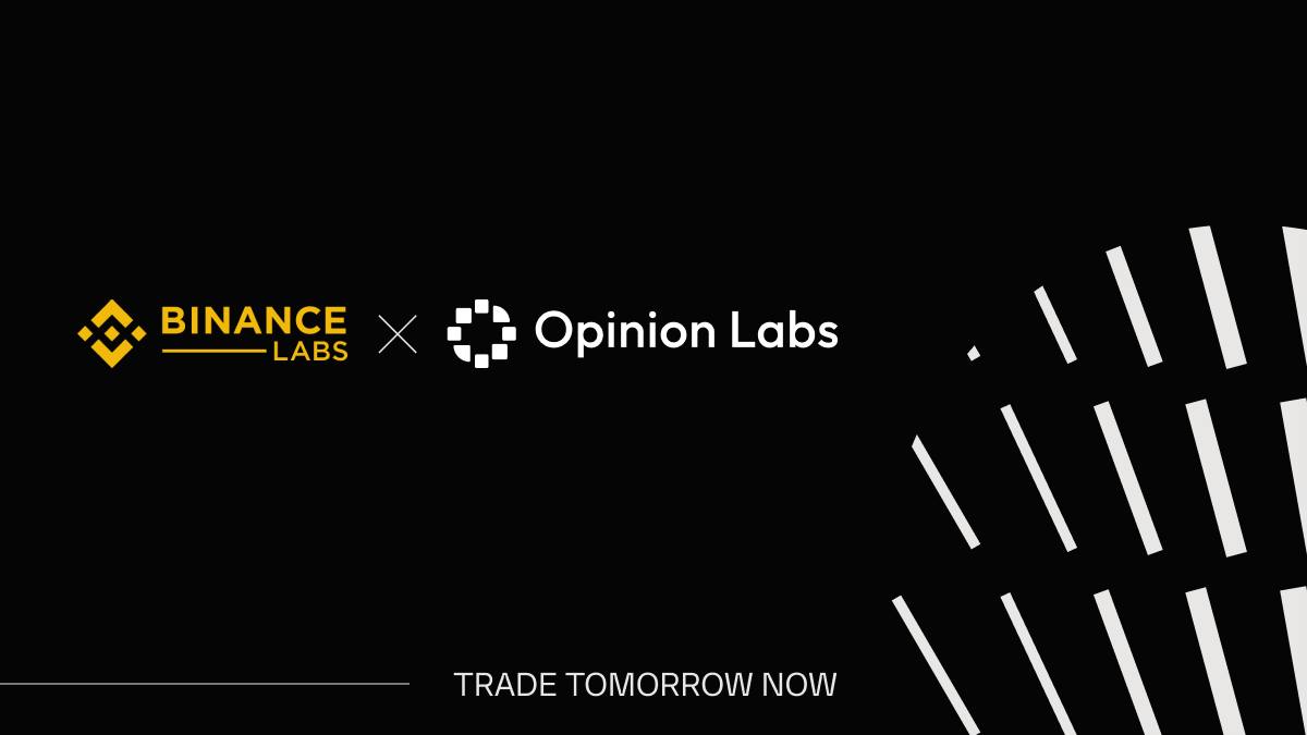 Opinion Labs Announces Investment From Binance Labs To Drive Innovation ...