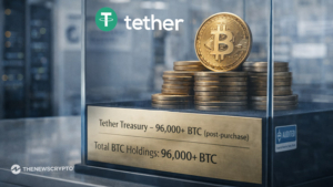 Tether Purchases 8,888 BTC as 2026 Starts, Total Holdings Cross 96,000 ...