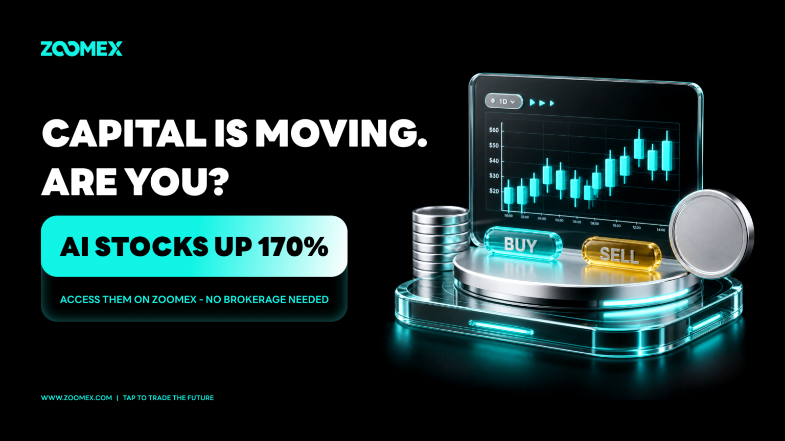 As Capital Rotates From Crypto to AI, Zoomex Traders Already Have ...